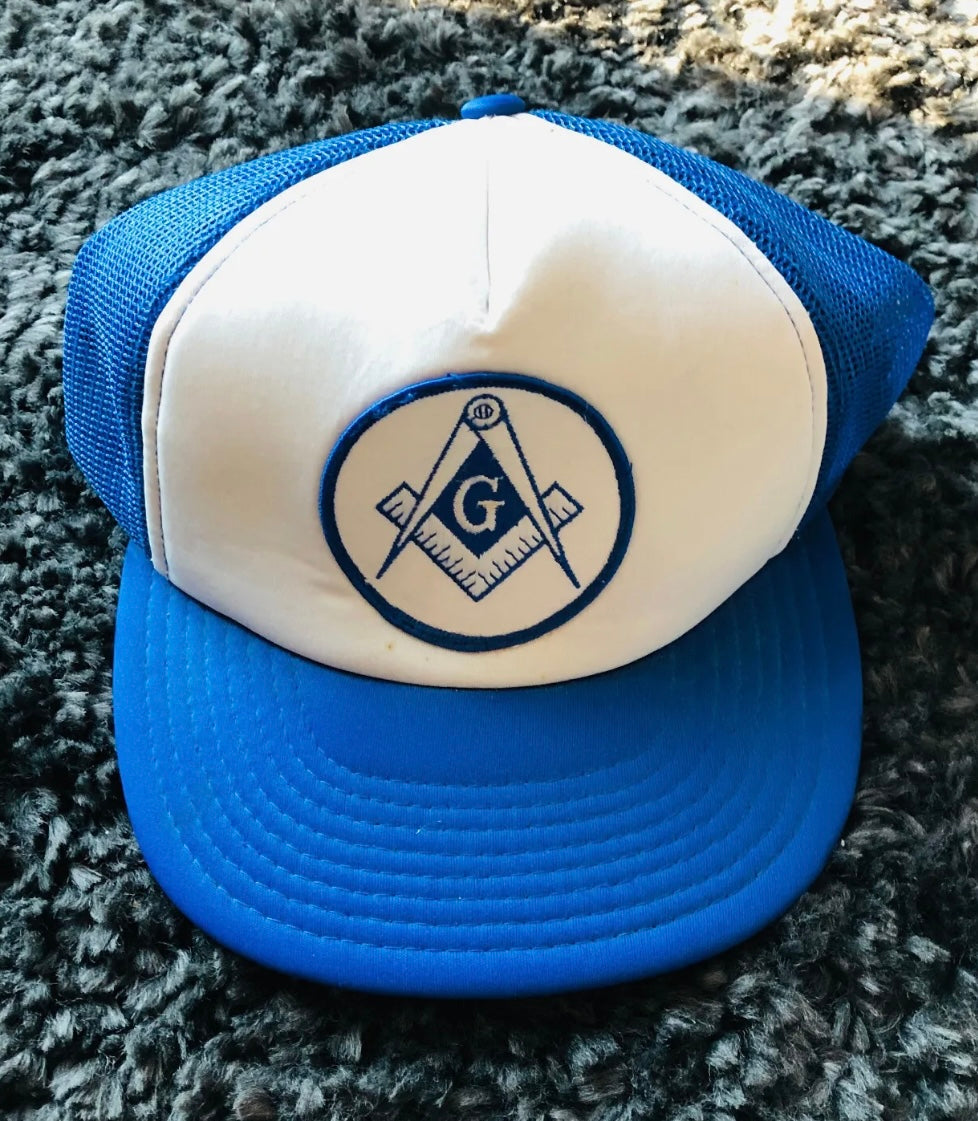 Vintage snap back Free Mason Hat – Luxury Thrift